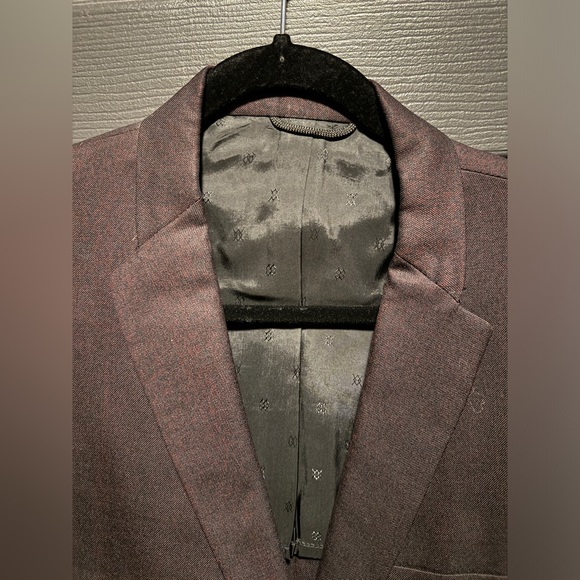 trojan clothes California | Suits & Blazers | Vintage Suit Shark Shiny ...